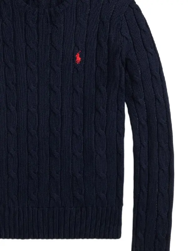 Polo Ralph Lauren Embroidered Crewneck Jumper - No