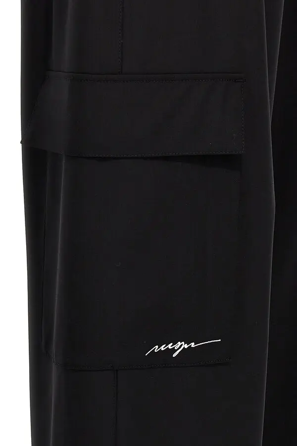 MSGM Drawstring Cargo Pants