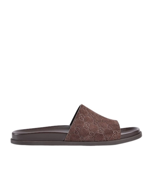 Gucci Logo Detailed Slide Sandals