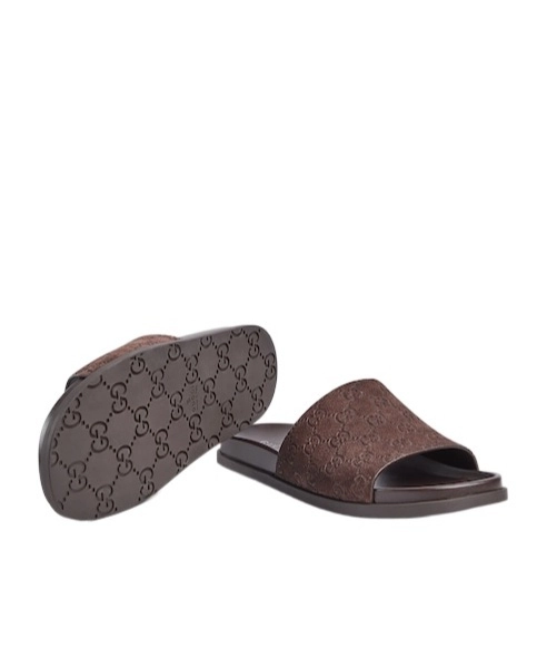 Gucci Logo Detailed Slide Sandals