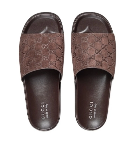 Gucci Logo Detailed Slide Sandals
