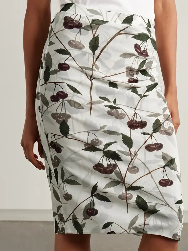 Stella McCartney Printed Midi Skirt