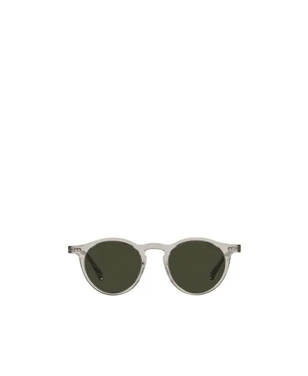 Oliver Spencer Round Frame Sunglasses - Green