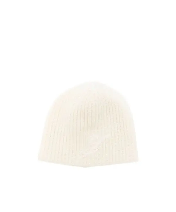 Jacquemus Ribbed Beanie - Off White