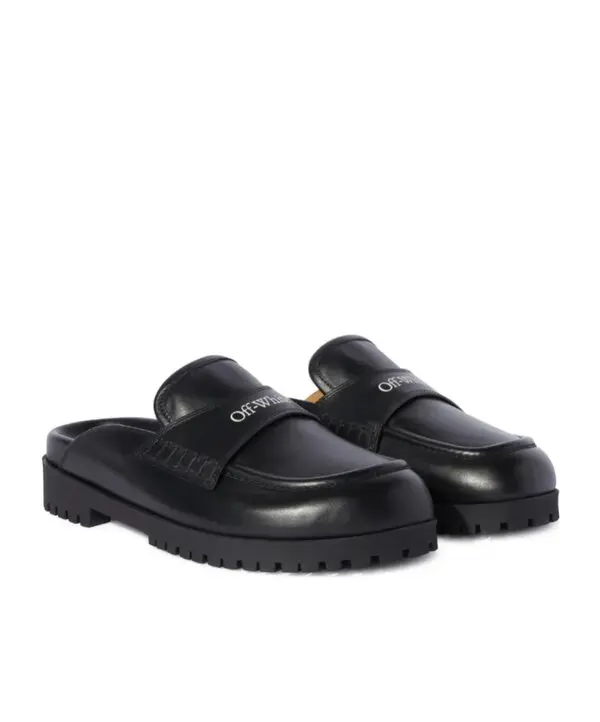 Off-White Chicago Logo Printed Loafers