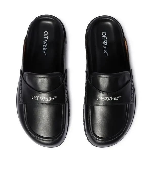 Off-White Chicago Logo Printed Loafers