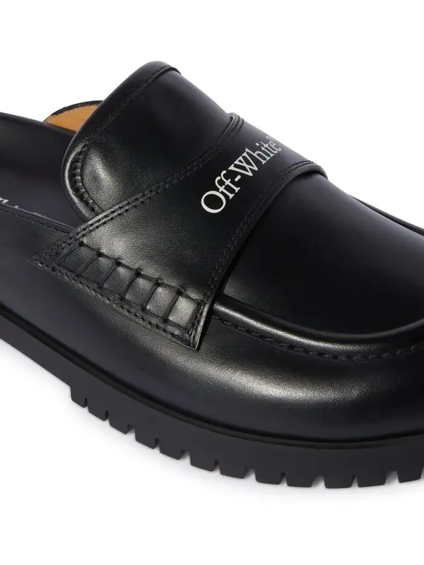 Off-White Chicago Logo Printed Loafers