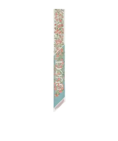 Gucci Printed Silk Neck Bow - Multicolor