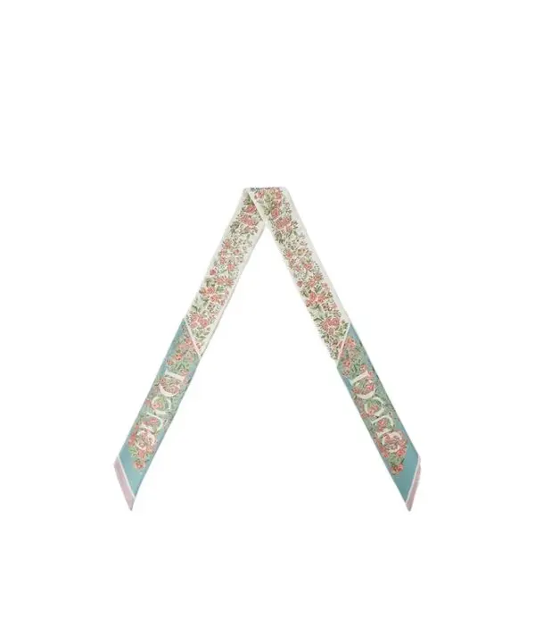 Gucci Printed Silk Neck Bow - Multicolor