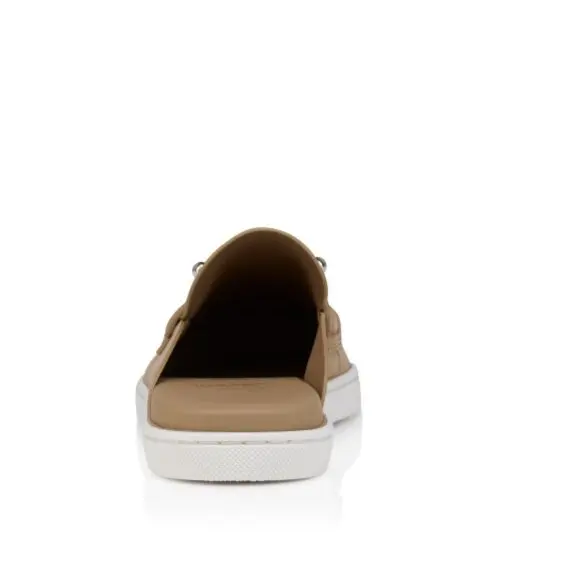 CHRISTIAN LOUBOUTIN Woven Detail Flat Bottom Sandals