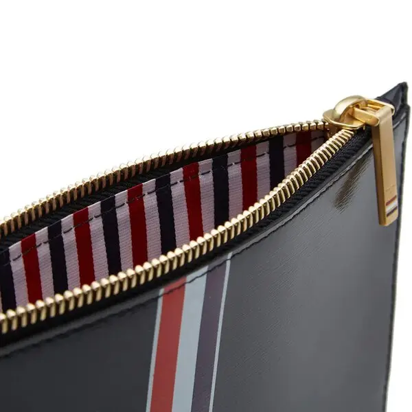 Thom Browne Logo Handheld Bag