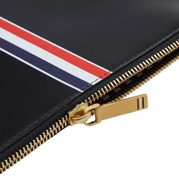 Thom Browne Logo Handheld Bag