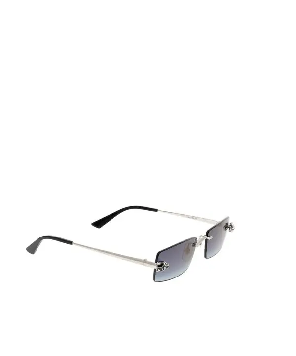 Cartier Frameless Rectangular Sunglasses - Gray
