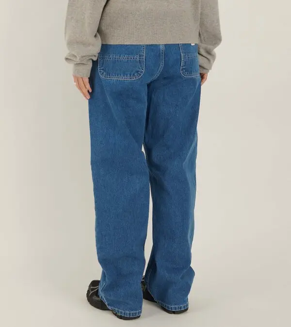 Carhartt Work In Progress Belt Loop Denim Trousers - Blue