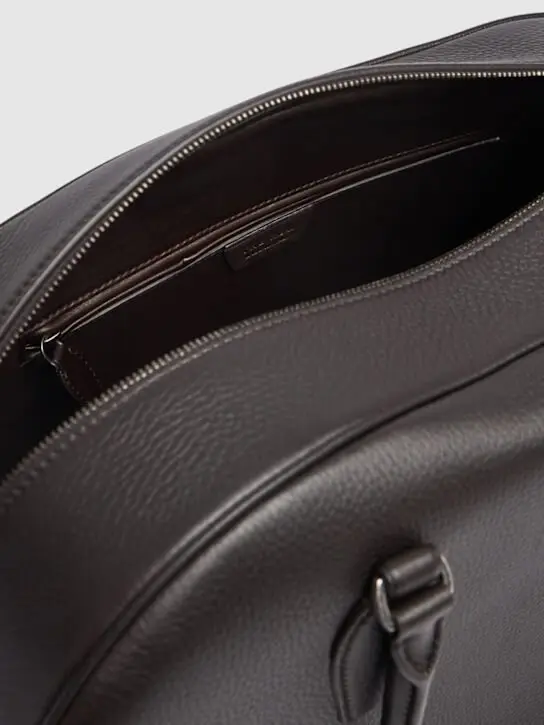 THE ROW Zippered Top Handle Bag - Black