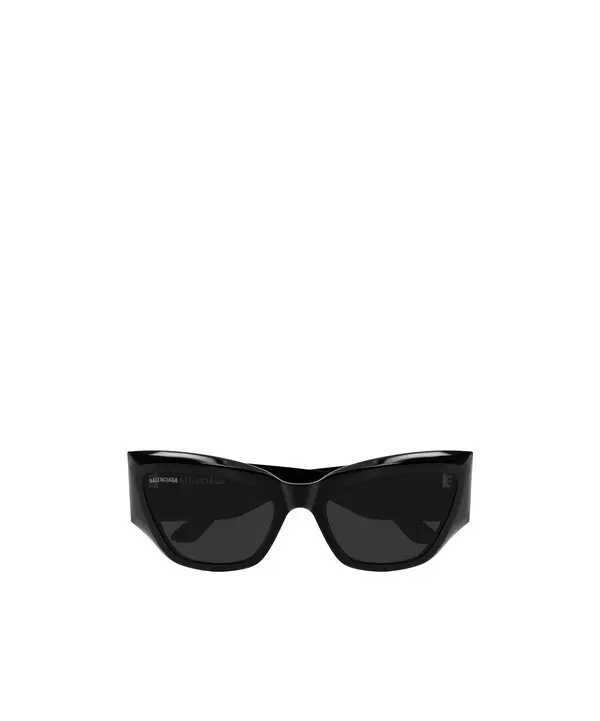 Balenciaga Cat Eye Frame Sunglasses - Black