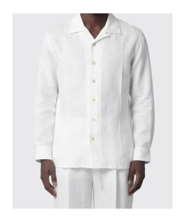 Brunello Cucinelli Crête Detailed Easy Fit Shirt