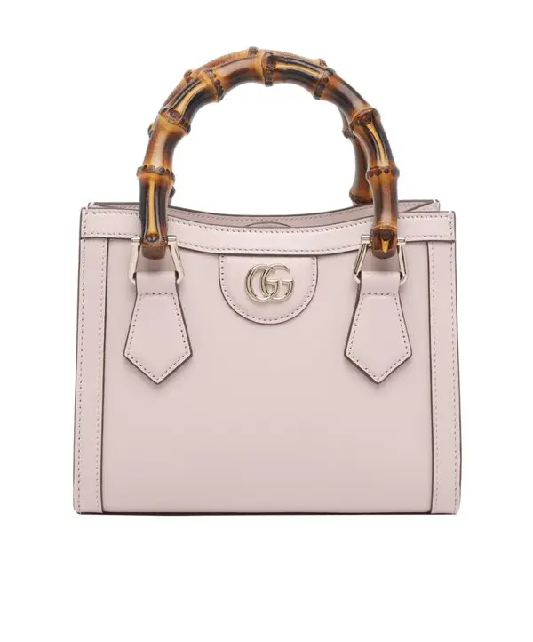 Gucci Diana Small Tote Bag - Nude