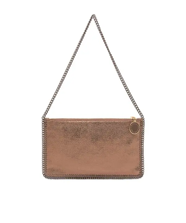 Stella McCartney Zipped Shoulder Bag - Brown