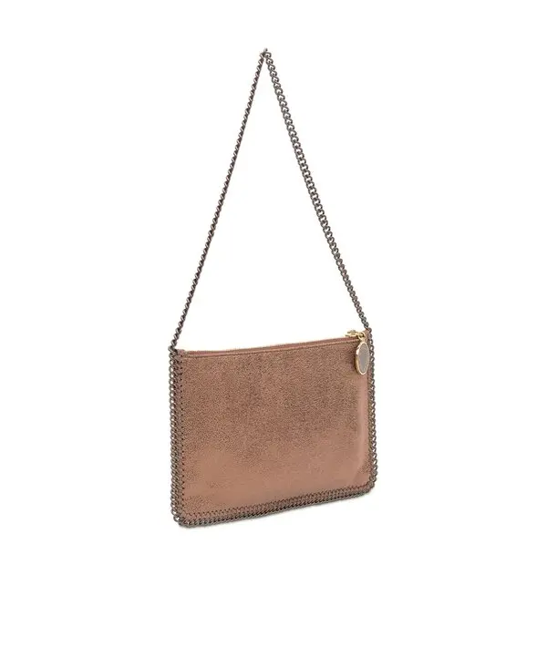 Stella McCartney Zipped Shoulder Bag - Brown