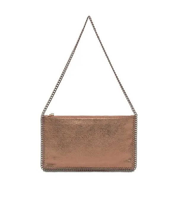 Stella McCartney Zipped Shoulder Bag - Brown