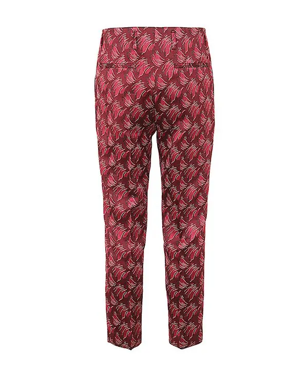 Dries Van Noten Tailored Printed Trousers