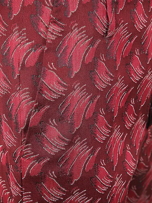 Dries Van Noten Tailored Printed Trousers