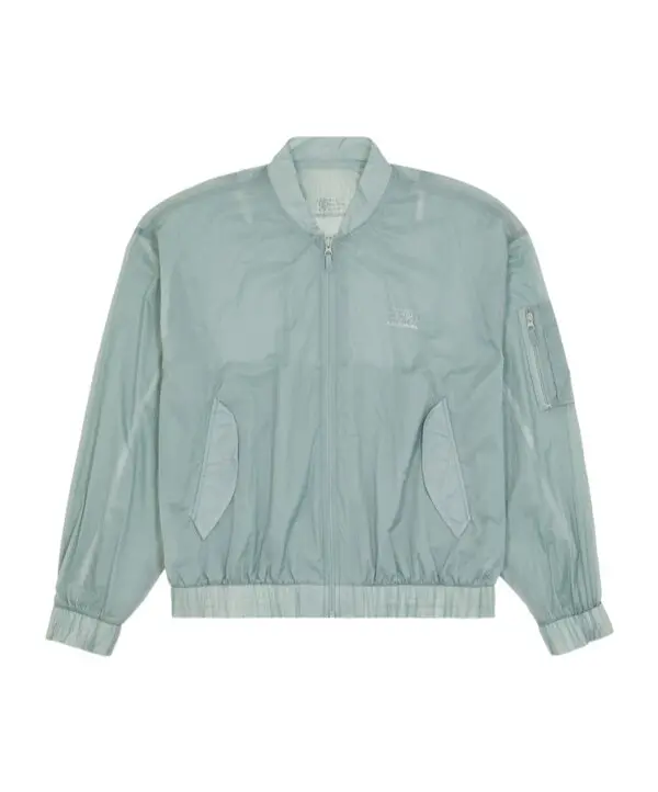 MM6 MAISON MARGIELA X SALOMON Printed Bomber Jacket - Light Blue