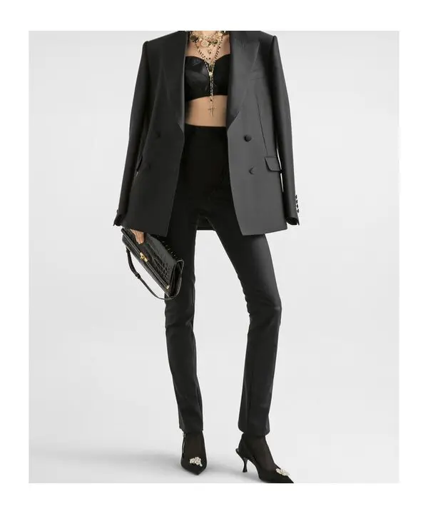 Dolce & Gabbana Stretch-satin Leggings