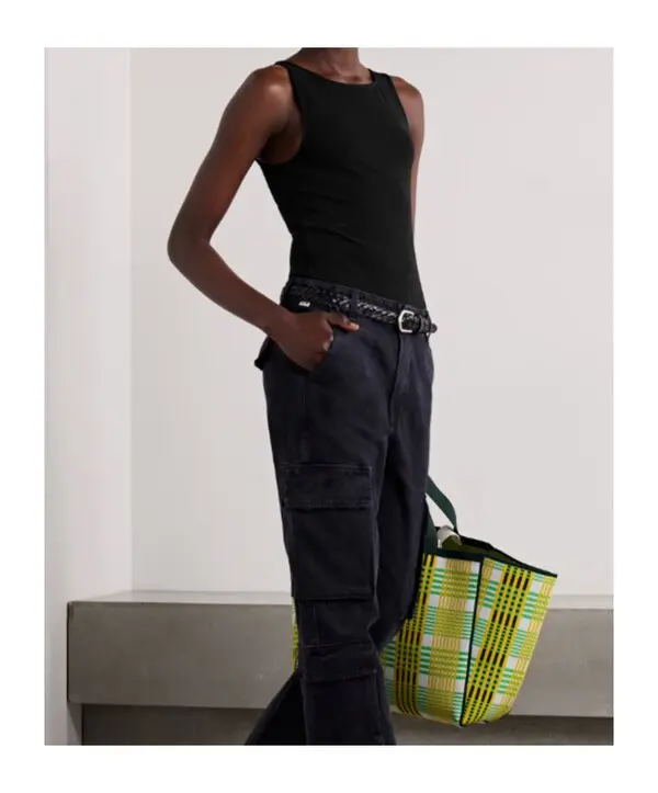 RE/DONE Sleeveless Bodysuit With Round Neck