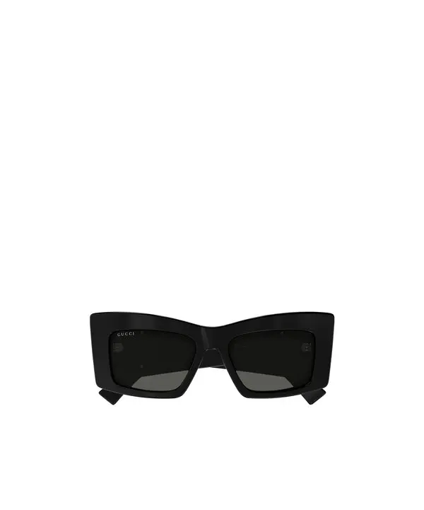 Gucci Gg1842 Rectangular Sunglasses - Black