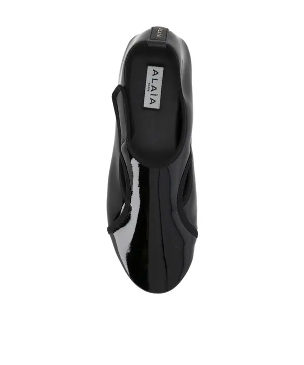 Alaïa Glossed Ballet Flats