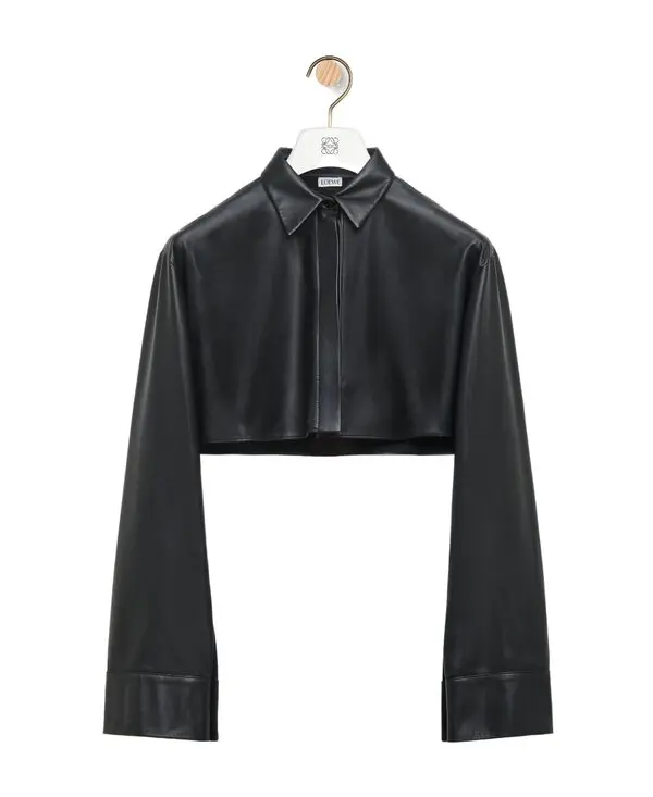 Loewe Cropped Long-sleeved Shirt