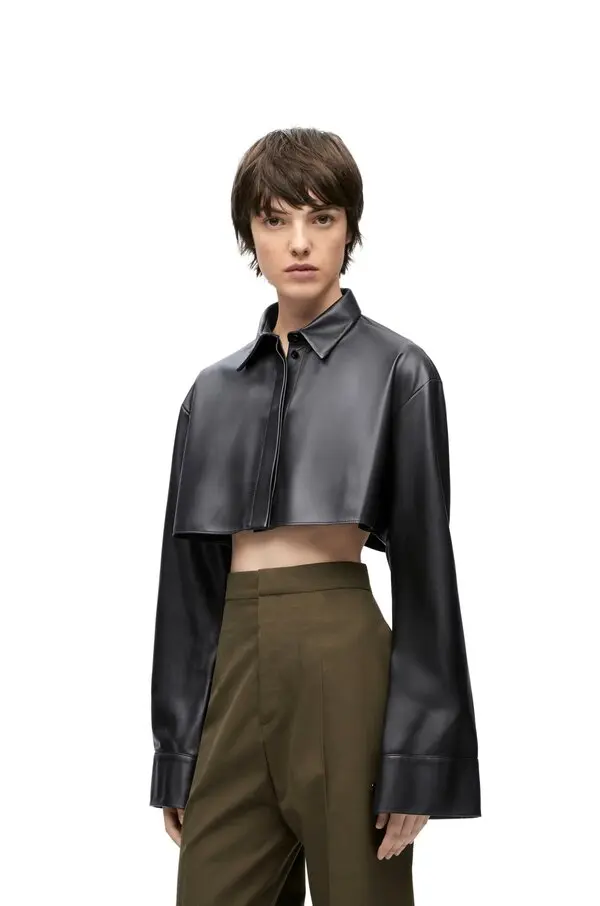 Loewe Cropped Long-sleeved Shirt