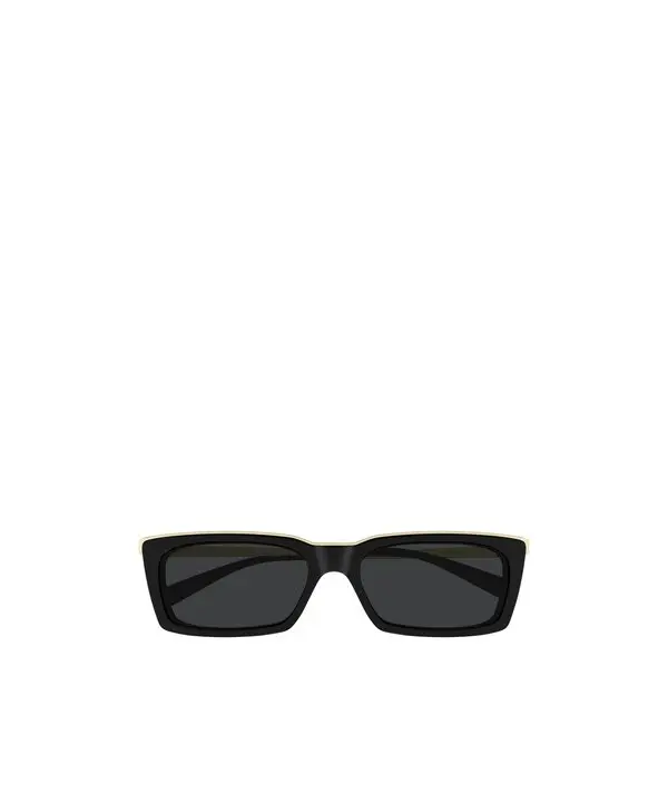 Saint Laurent Rectangular Sunglasses - Black