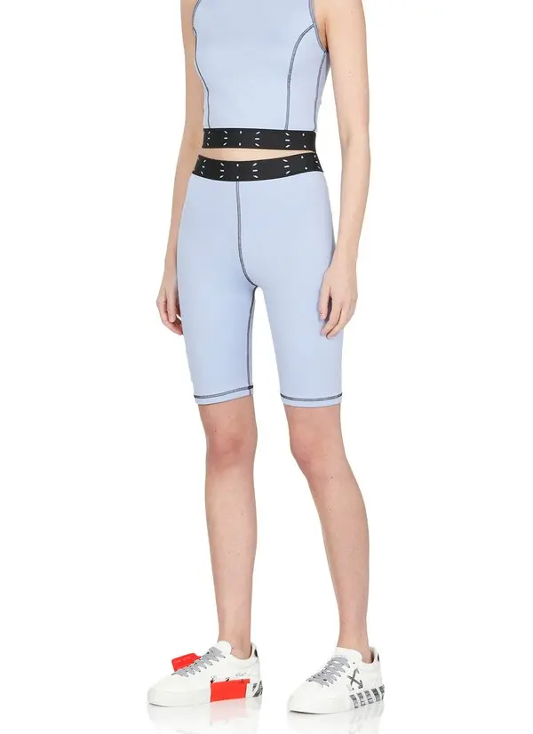 Alexander McQueen Stitch Detail Bike Shorts