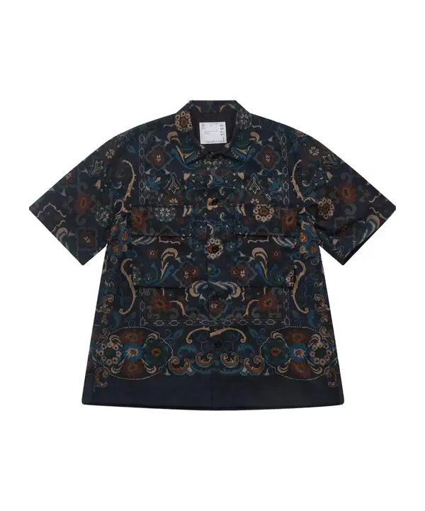 Sacai Paisley-pattern Pocket Shirt