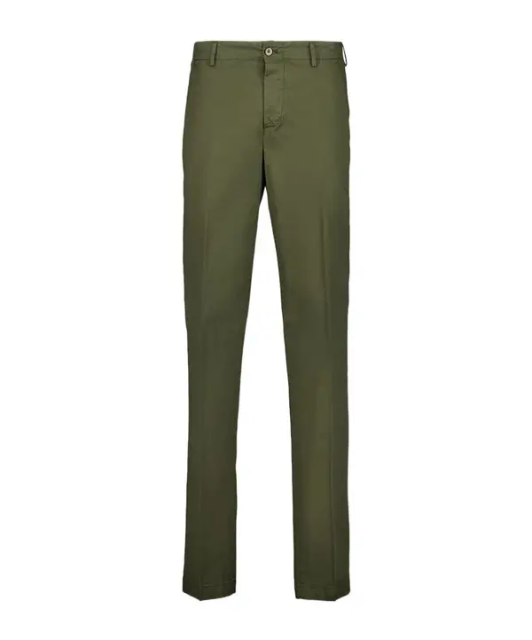 Boglioli Belt Loop Casual Pants - Khaki Green