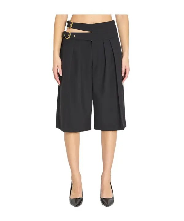 Chloé Double Buckle Knee-length Tailored Shorts