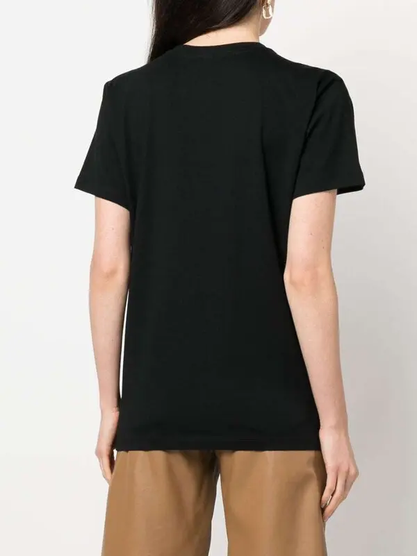 Isabel Marant Étoile Logo Printed Crewneck T-shirt