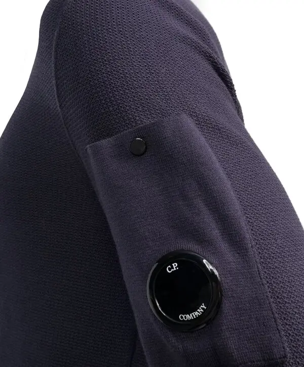 C.P. COMPANY Lens-detail Cotton Jumper