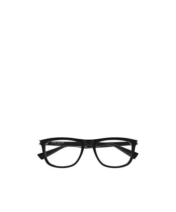 Saint Laurent Square Frame Glasses - Black