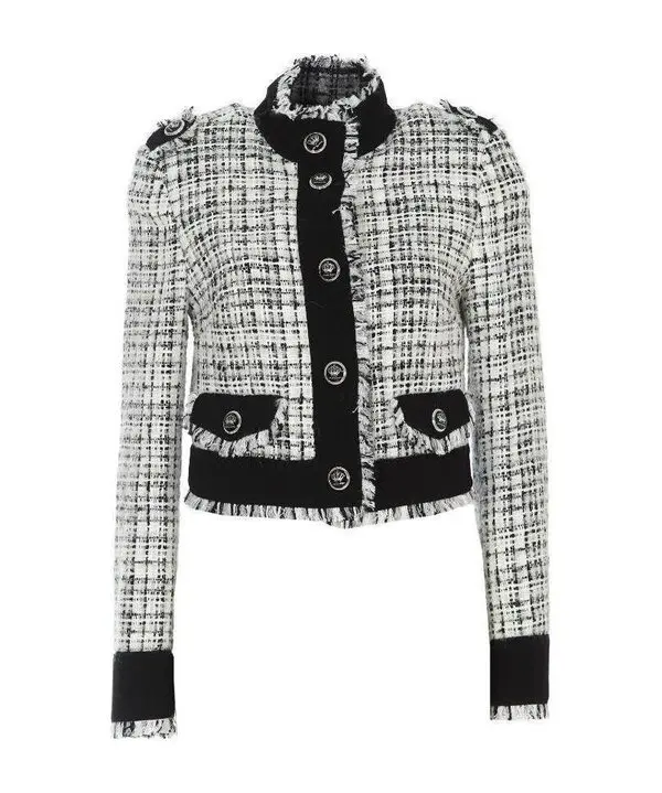 Dolce & Gabbana Cropped Tweed Jacket