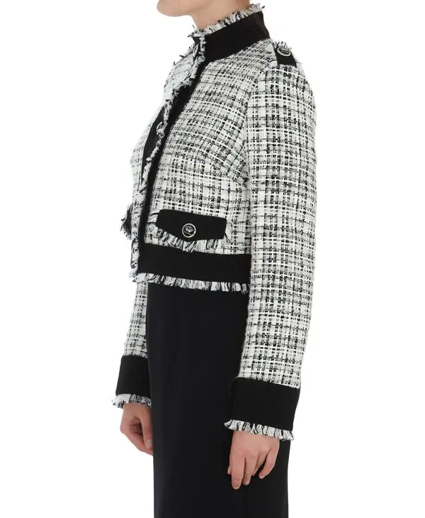 Dolce & Gabbana Cropped Tweed Jacket