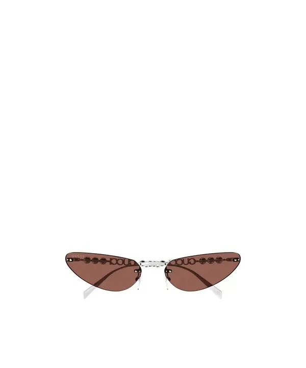 Gucci Cat Eye Sunglasses - Brown