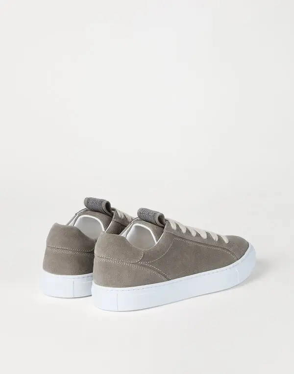 Brunello Cucinelli Lace-up Low-top Sneakers - Khaki
