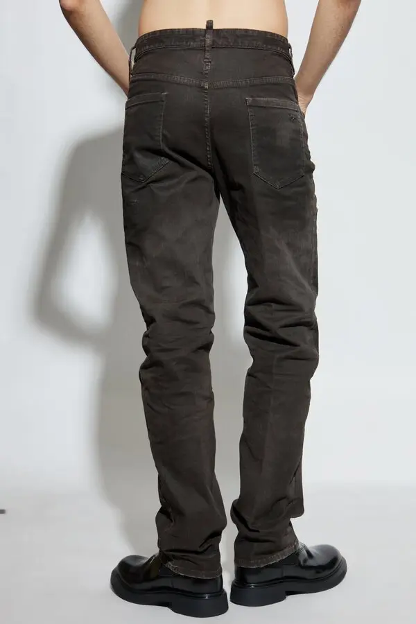 Dsquared2 Straight Leg Jeans - Grey