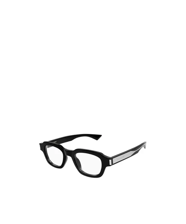 Saint Laurent Square Frame Eyeglasses - Black
