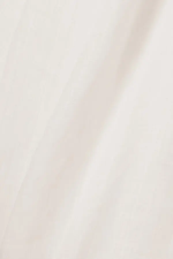 Chloé Embroidered Balloon-sleeved Shirt