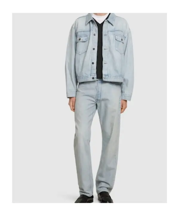 THE ROW Belt Loop Jeans - Light Blue